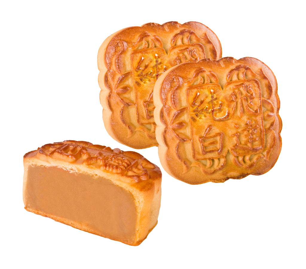 Large Mooncake White Lotus Seed (4pk) – Fay Da Bakery